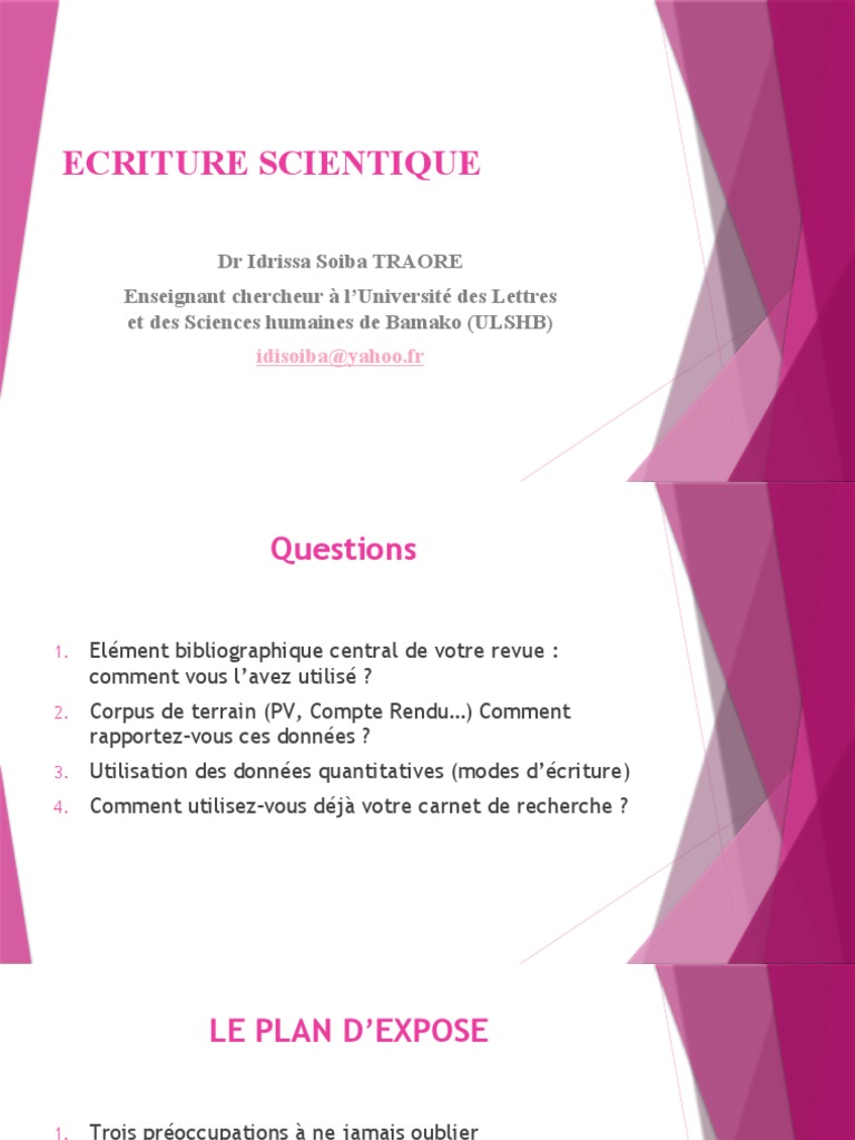 Guide de Recherche Scientifique | PDF | Observation | Méthodes qualitatives