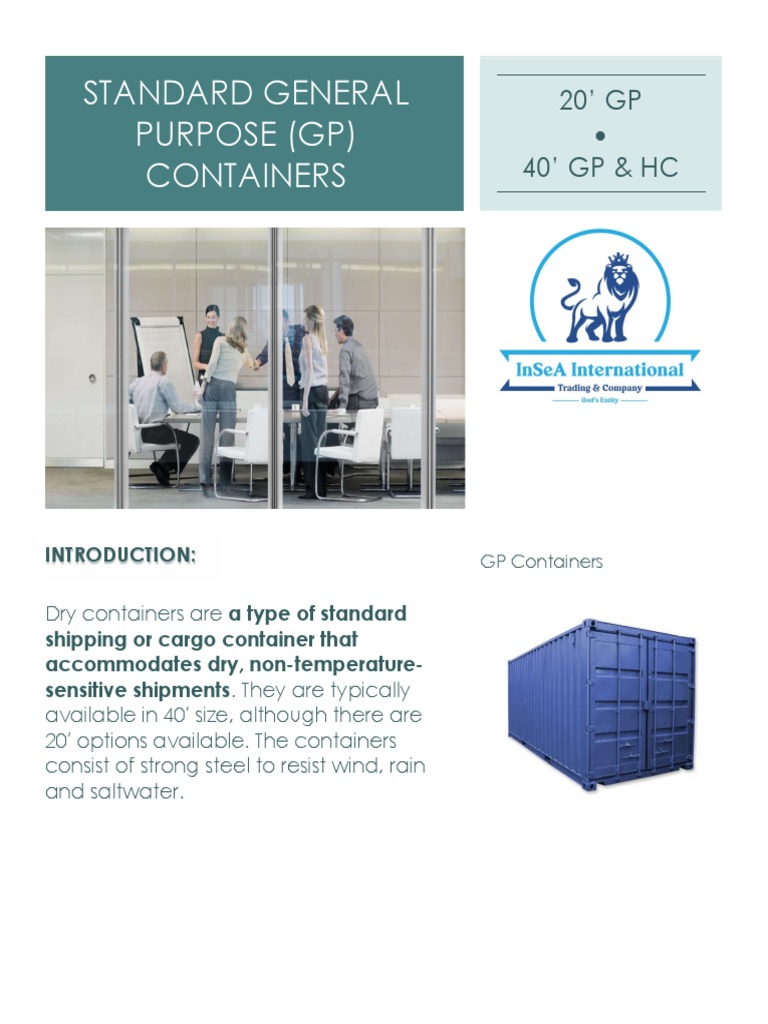 Old Used Shipping Containers | PDF | Length | Transport