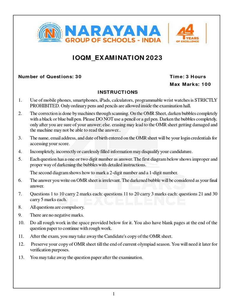 IOQM 2023 Solution 03092023 | PDF | Euclidean Plane Geometry | Euclid