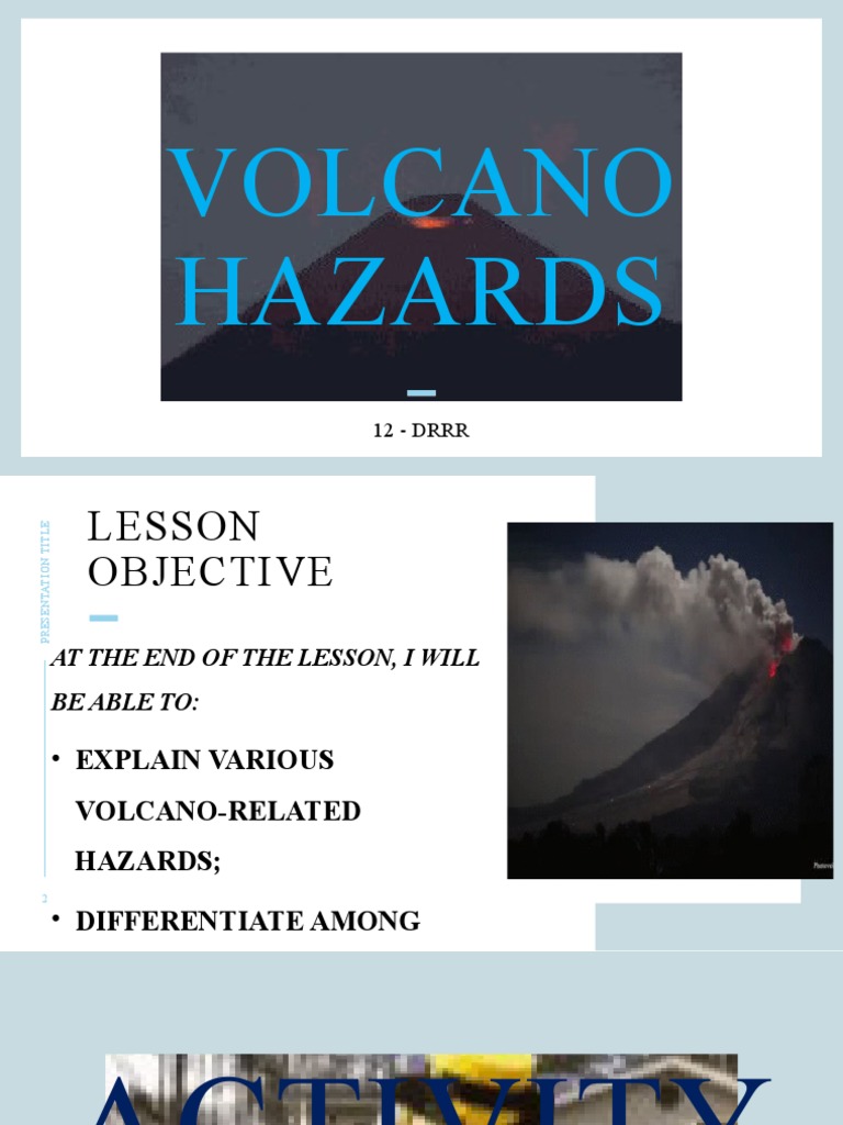 Volcano Hazards | PDF