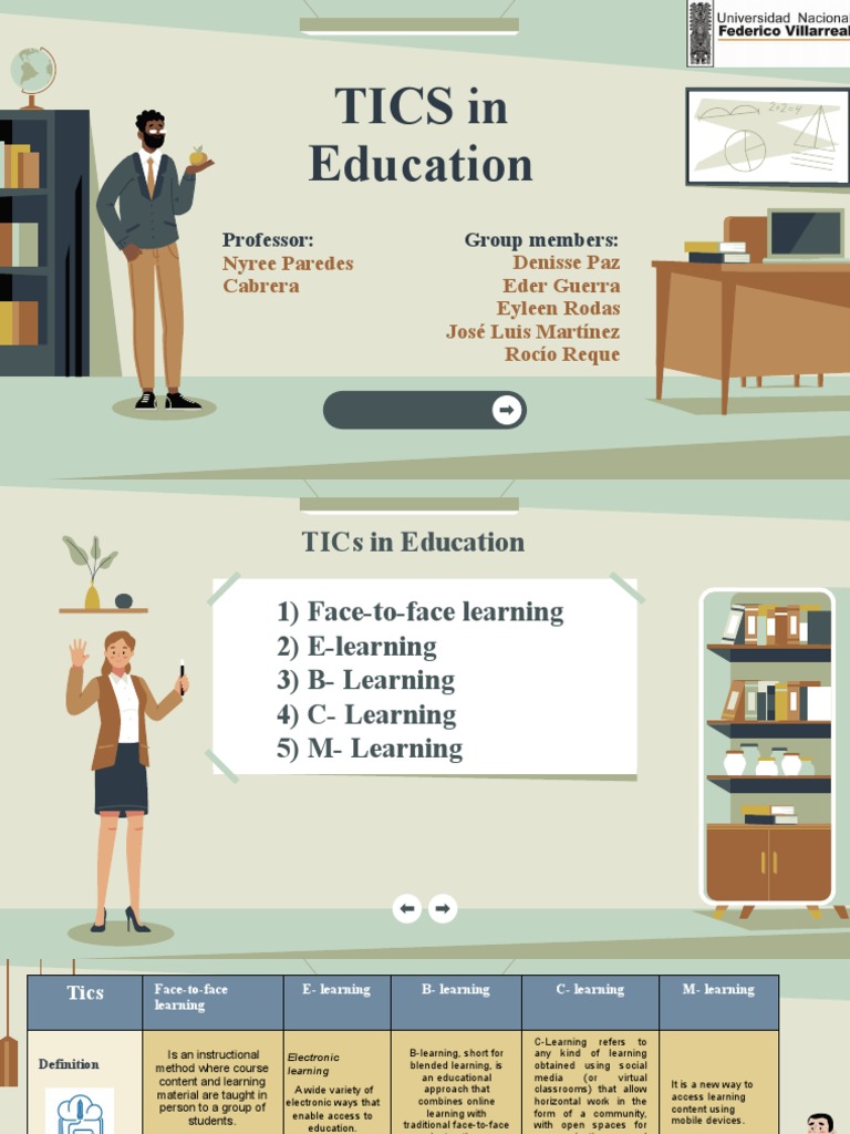 TICs in Education | Download Free PDF | Educational Technology | Learning