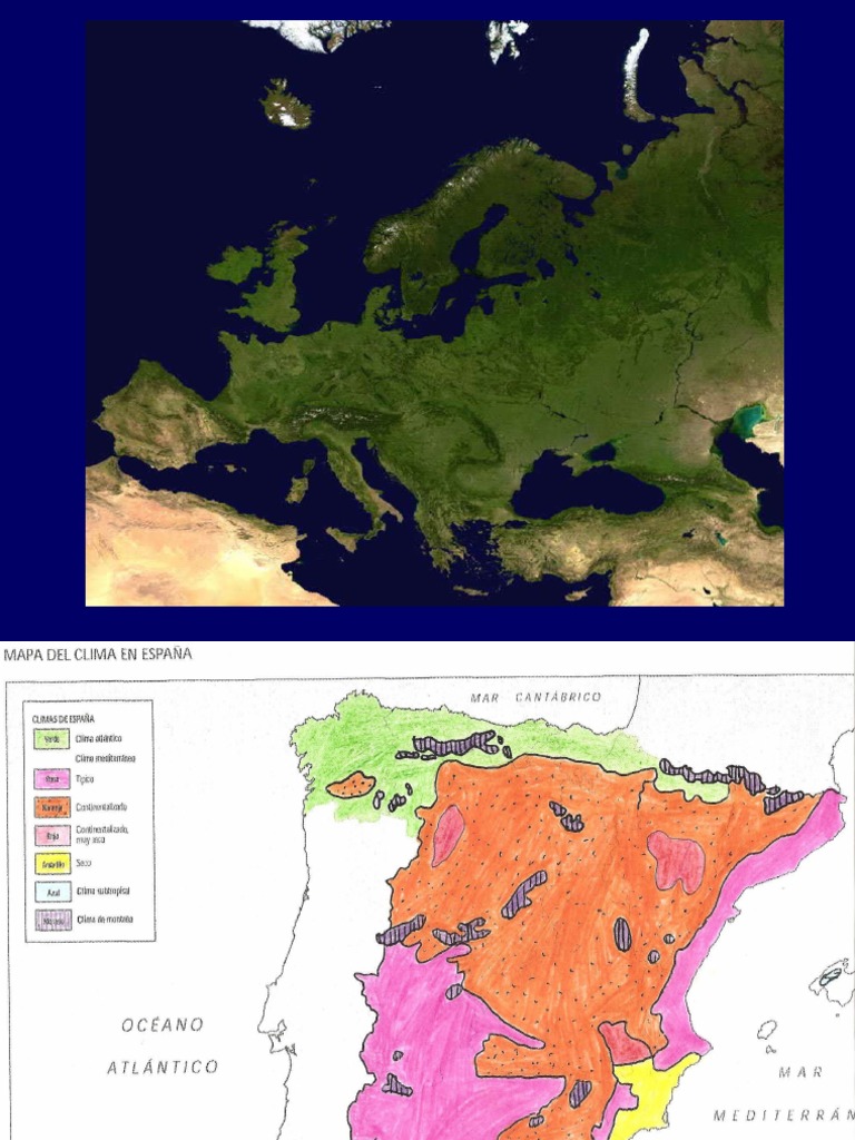 El Relieve de La Península Ibérica | PDF | Geografía Física | Geomorfología