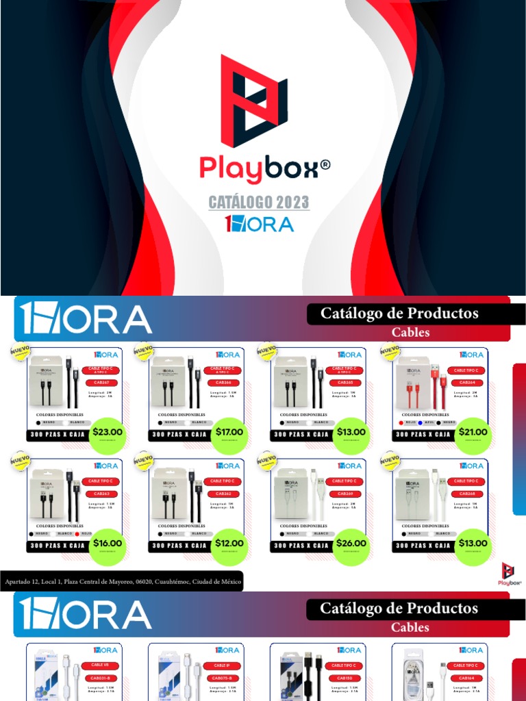 Catalogo 1hora | PDF | Electrónica | Cambio tecnológico