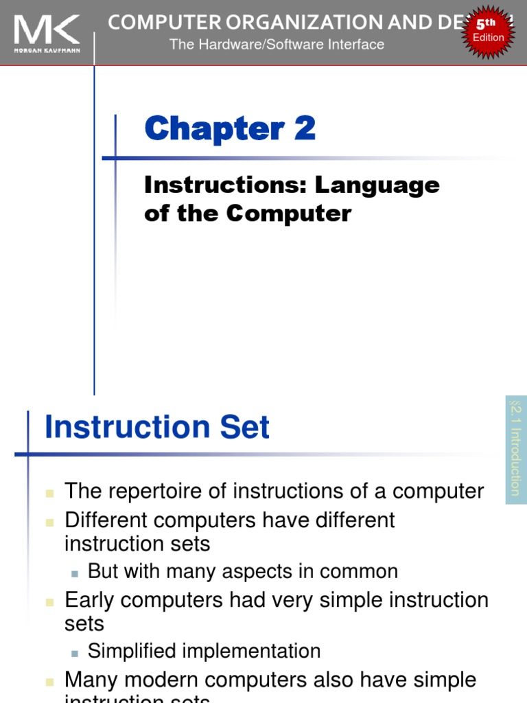 MIPS Instruction Set Overview | PDF | String (Computer Science ...