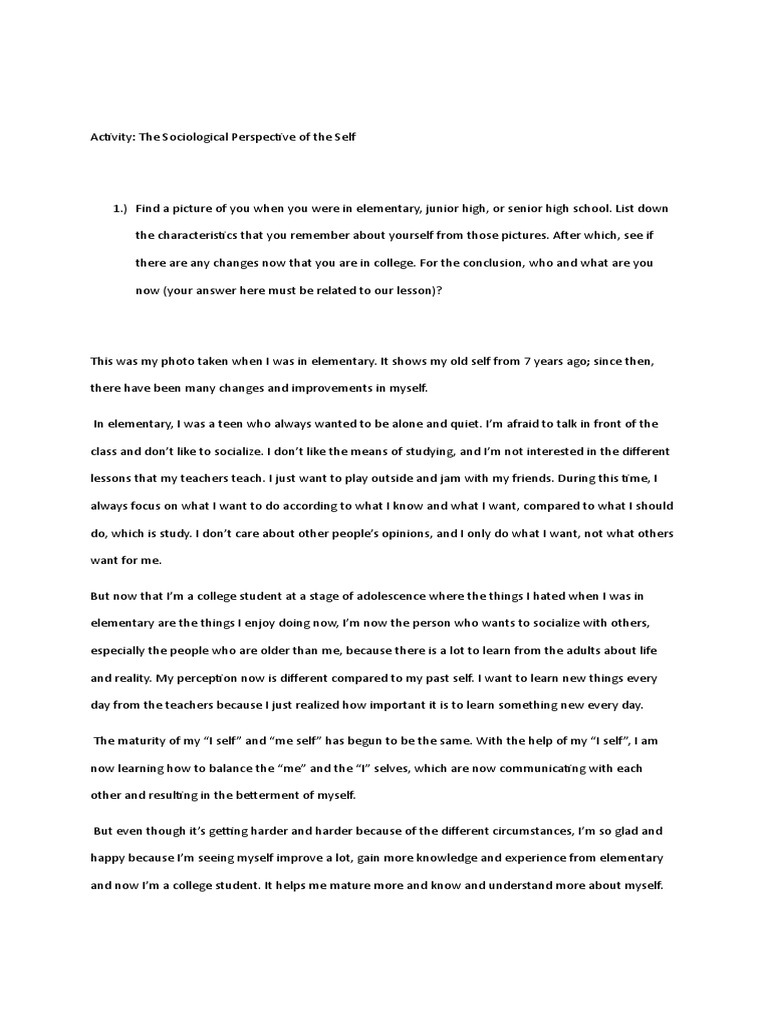 Understanding The Self Module 1 | PDF | Adolescence | Poverty Understanding The Self Module 1 | PDF | Adolescence | Poverty