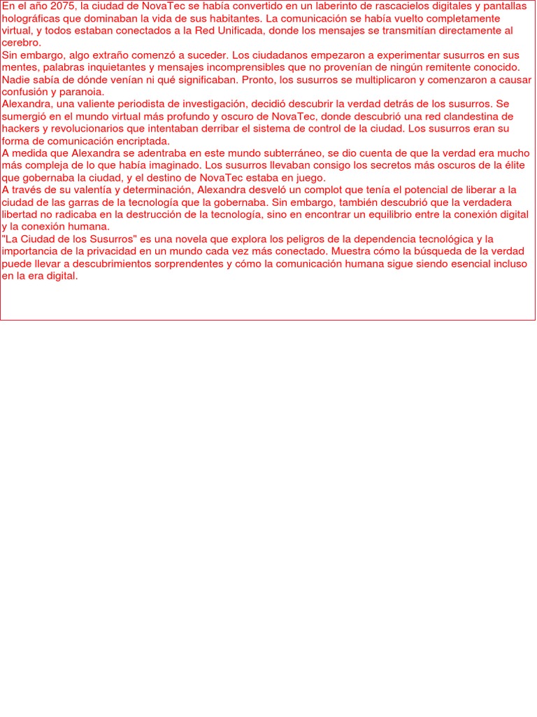 La Ciudad de Los Susurros | PDF