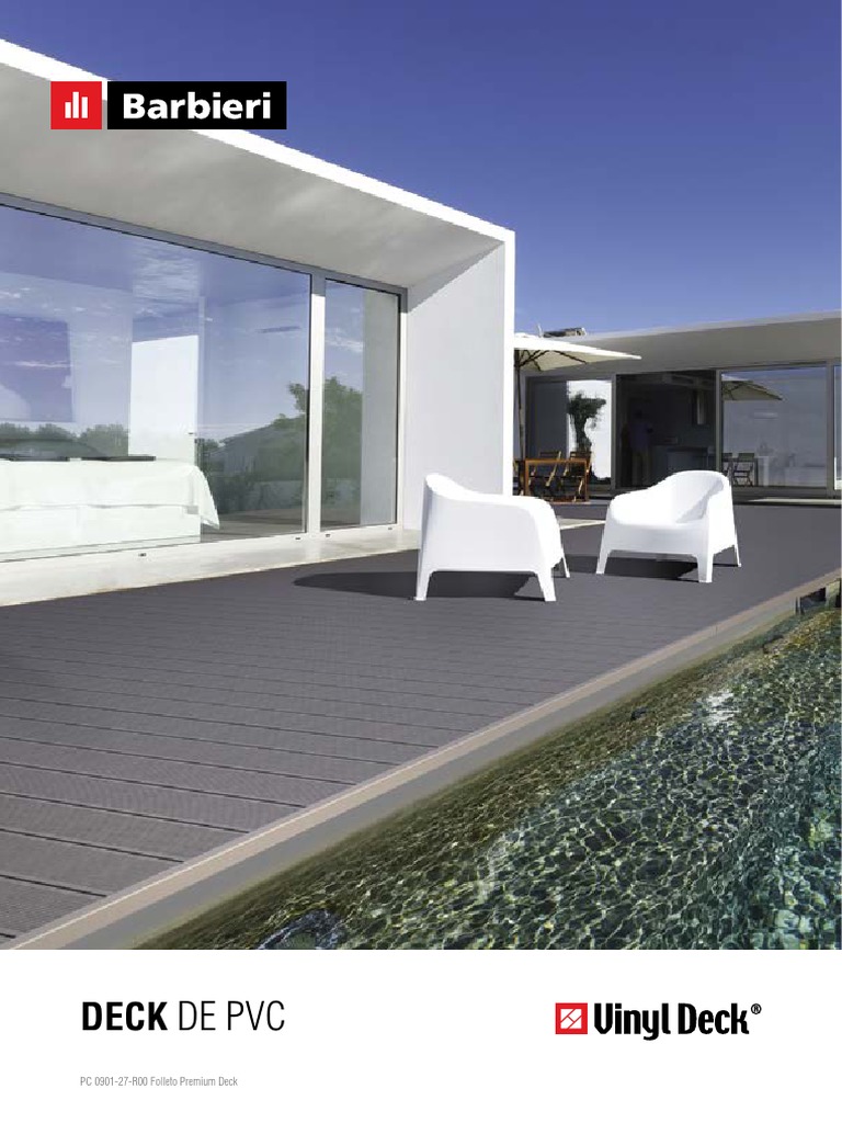 Catalogo Vinyl Deck | PDF | El plastico | Agua