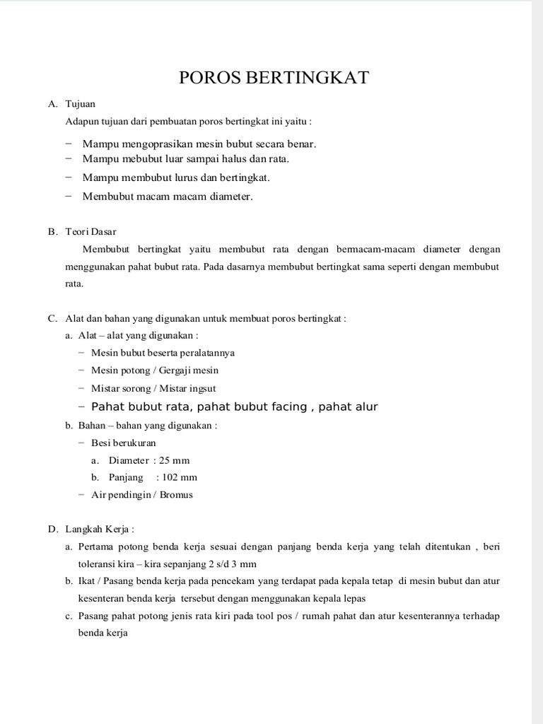 Pdfslide - Tips Poros Bertingkat | PDF