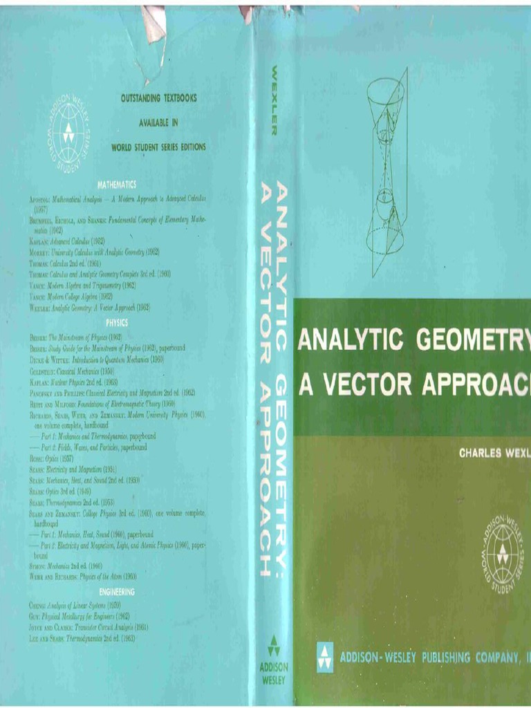 Analytic Geometry A Vector Approach Wexlerpdf PDF Free | PDF