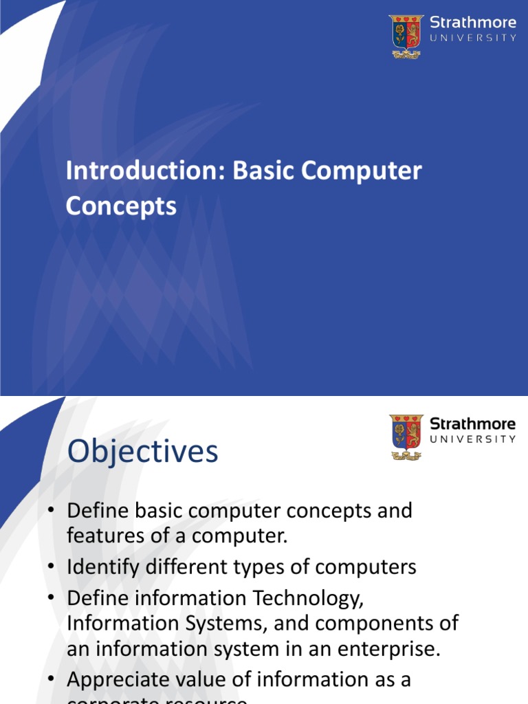 Basic Computer Concepts | PDF | Information | Information System Basic Computer Concepts | PDF | Information | Information System
