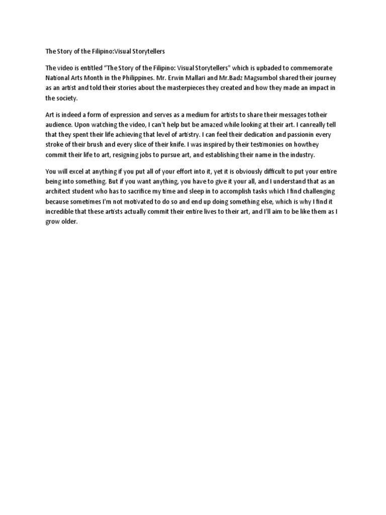 The Story of the Filipino | PDF