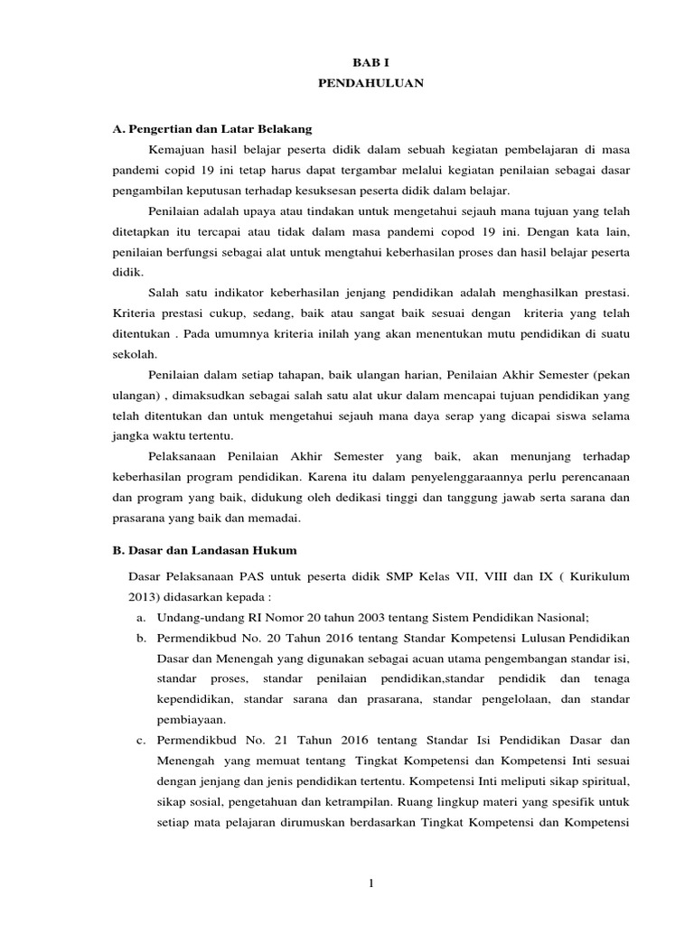 Program PAS 2021 2022 | PDF | Karier & Perkembangan | Bisnis