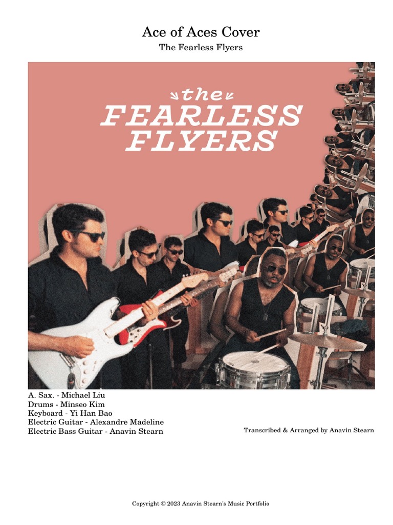 Ace of Aces The Fearless Flyers - Arranged by Anavin Stearn | PDF | Musical Instruments ...