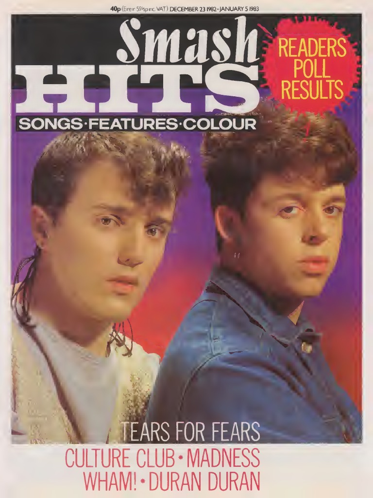 Smash Hits 23 December 5 January 1983 | PDF | Musicians