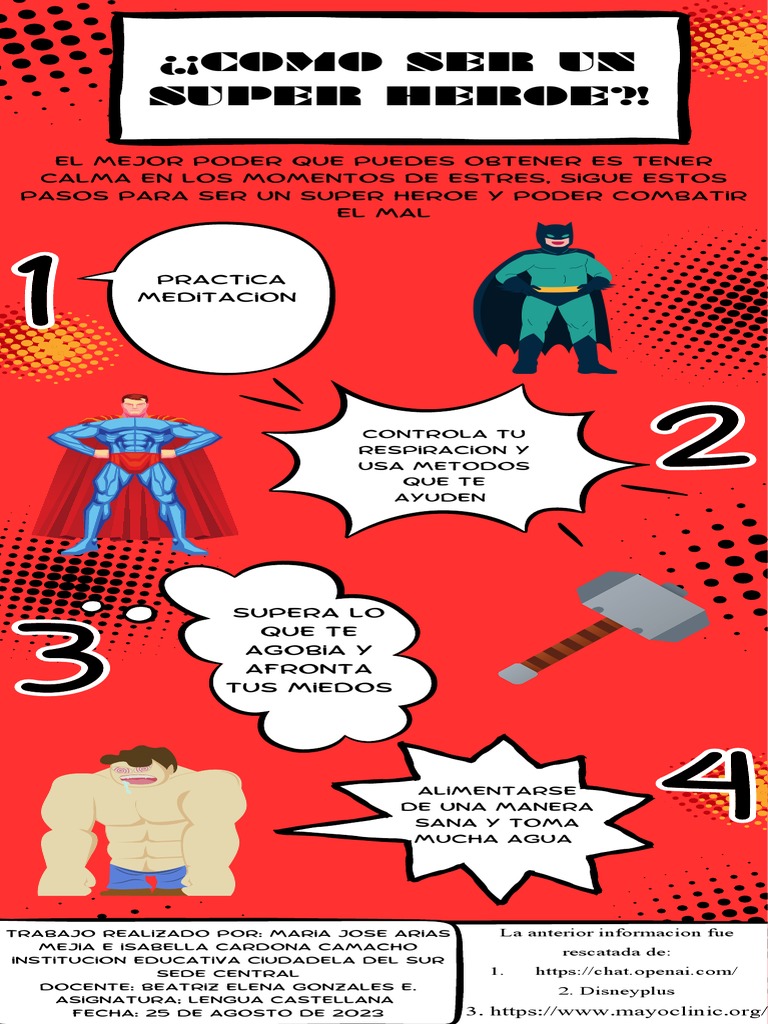 Como Ser Un Super Heroe! | PDF