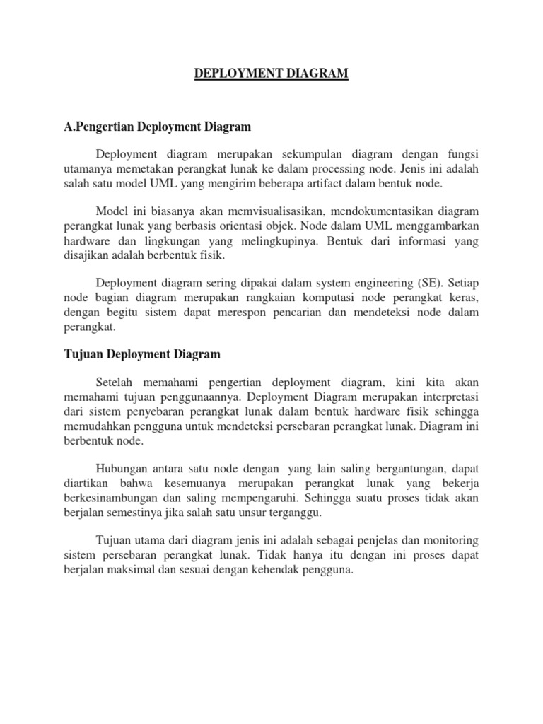 DEPLOYMENT DIAGRAM Kuis. | PDF