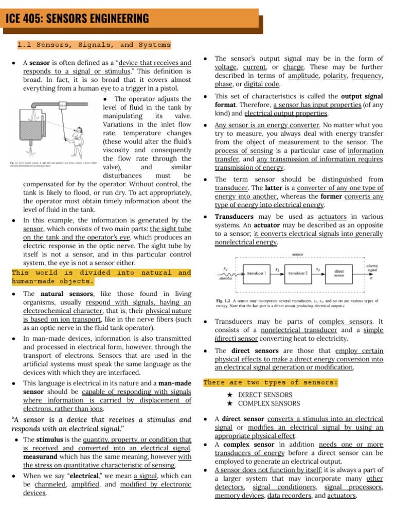Sensors Engineering | PDF | Flow Measurement | Thermocouple