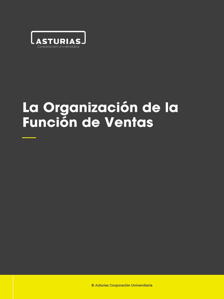 La Organizacion de La Funcion de Ventas | PDF | Business | Marketing