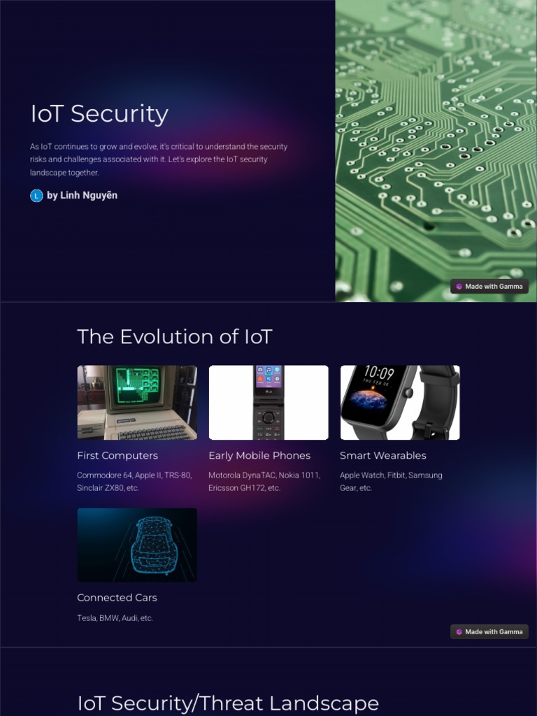 IoT Security | PDF | Internet Of Things | Computer Security