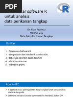 Panduan Instalasi dan Penggunaan R | PDF