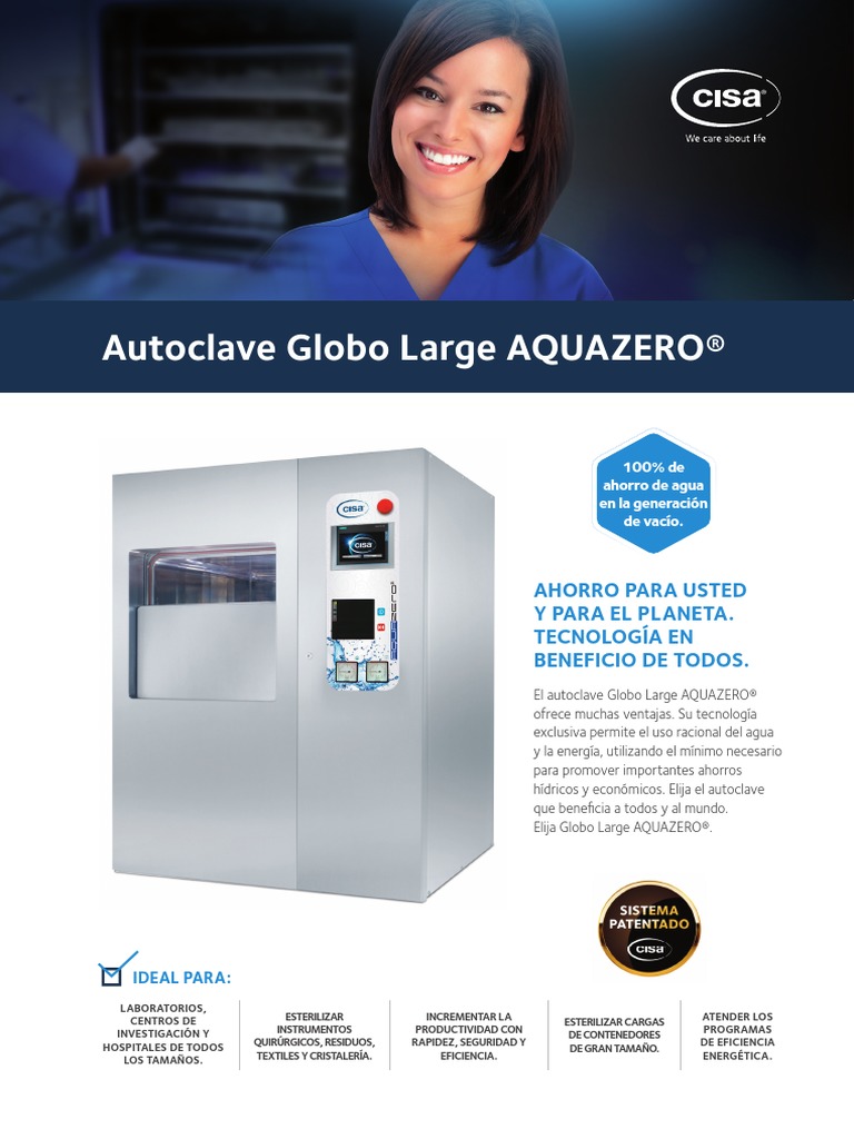 Autoclave Globo Aquazero - ES | Descargar gratis PDF | Agua | Ahorro Autoclave Globo Aquazero - ES | Descargar gratis PDF | Agua | Ahorro