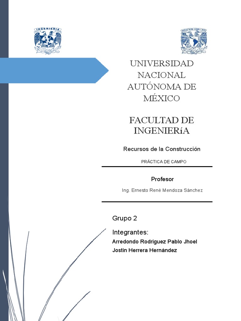 Practica de Campo | PDF | Hormigón