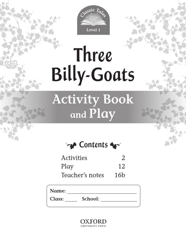Kids' Activity Book: Goats & Trolls | PDF