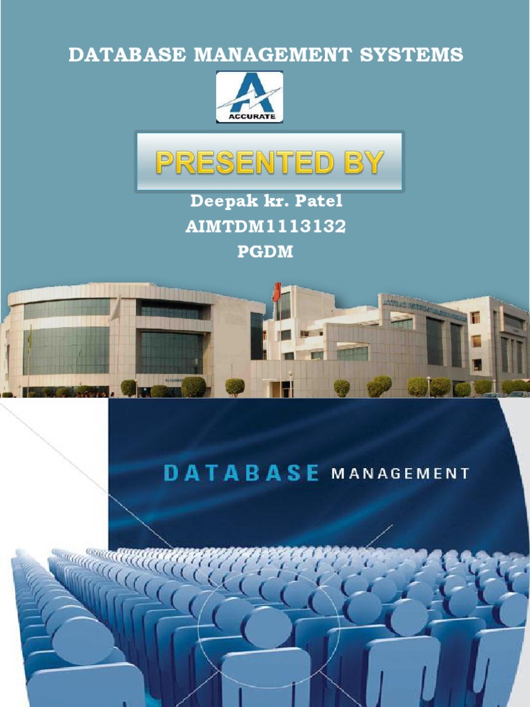 Overview of Database Management Systems | PDF | Computers | Technology & Engineering