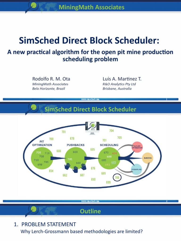 06_Rodolfo Ota_SimSched DBS_ a New Practical Algorithm... | PDF | Mathematical Optimization | Mining