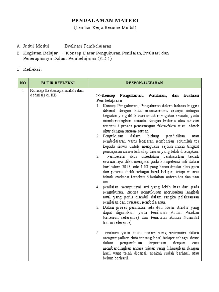 LK - Resum KB 1 Modul 4 | PDF