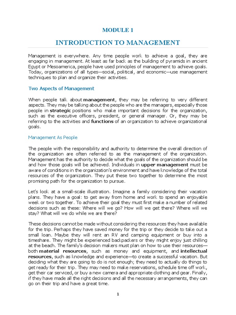 Mod 1 Notes Download Free Pdf Capitalism Bureaucracy
