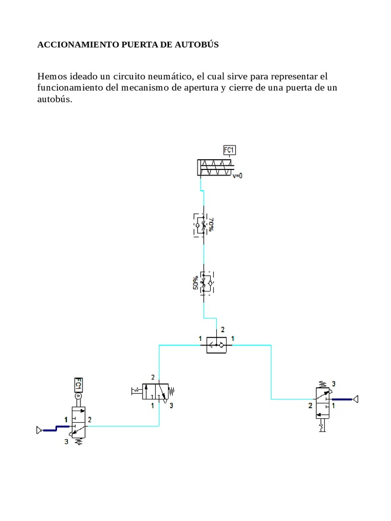 Accionamiento de La Puerta de Un Autobús. | PDF