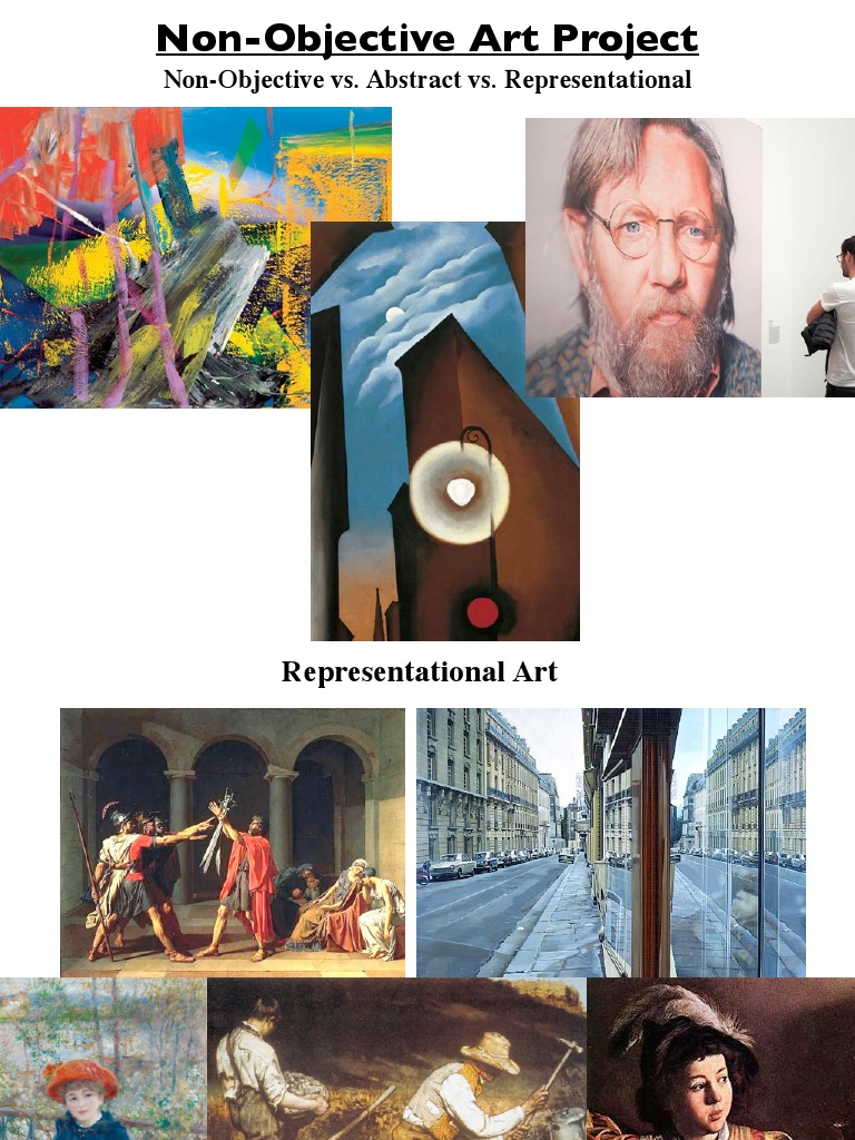 Non-Objective Vs Abstract Vs Representational Art | PDF | Abstract Art ...