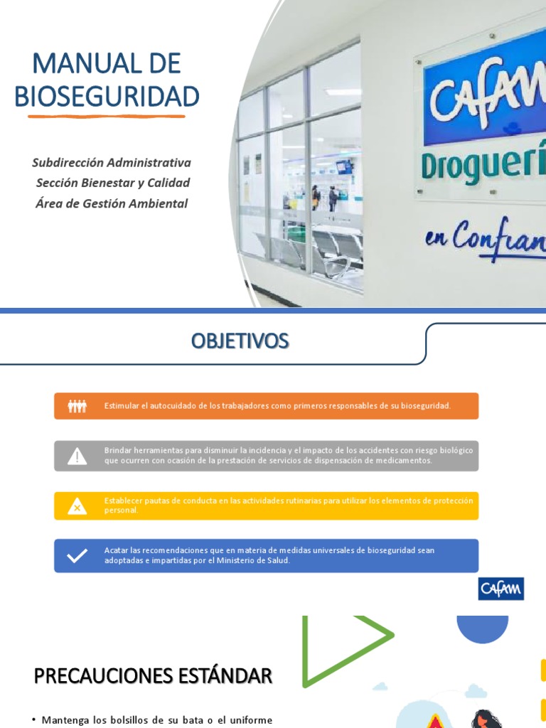 Manual de Bioseguridad | PDF | Residuos | Higiene