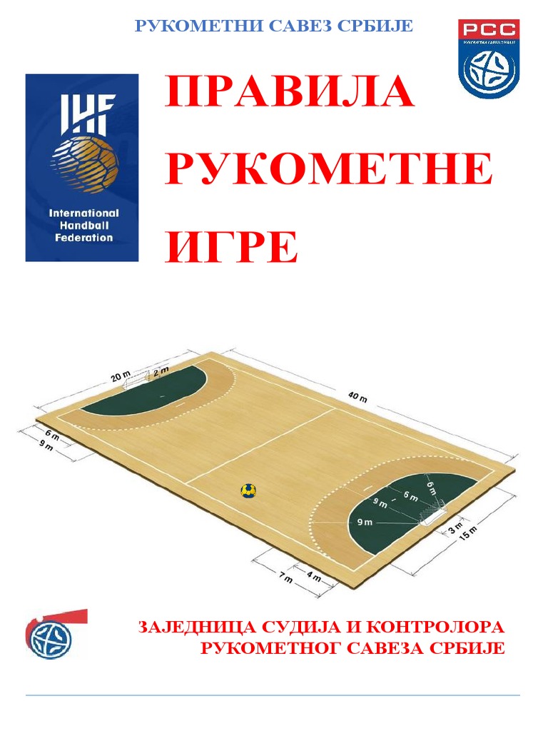 Pravila Rukometne Igre Revizija 3 | PDF