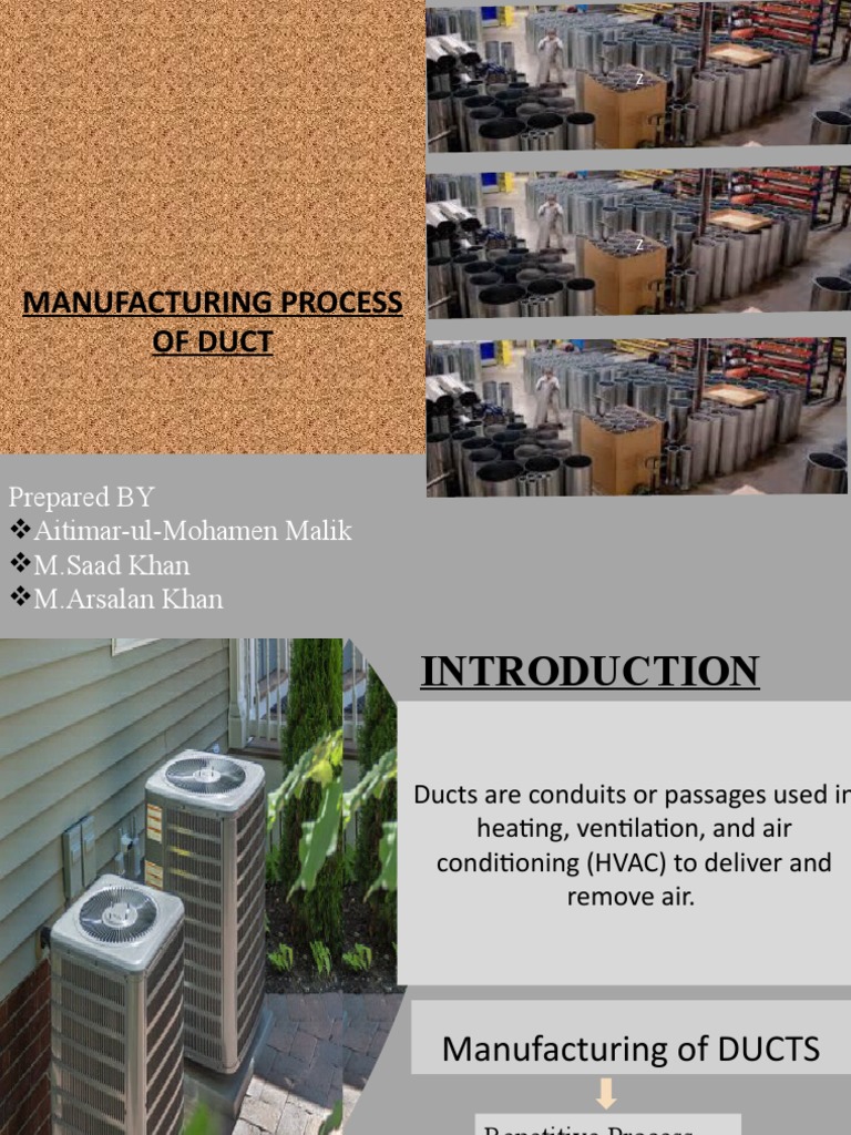 Operation Management (Aitimar, Arsalan, Saad Final) | PDF | Duct (Flow) | Sheet Metal