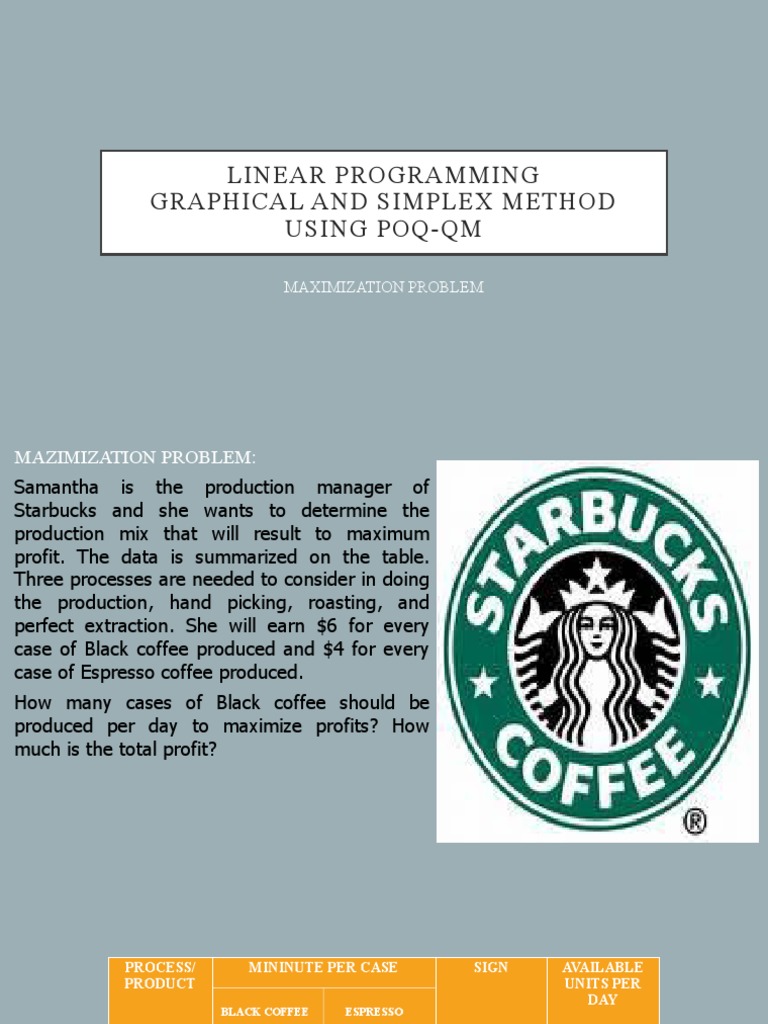 Linear Programming Examples | PDF Linear Programming Examples | PDF
