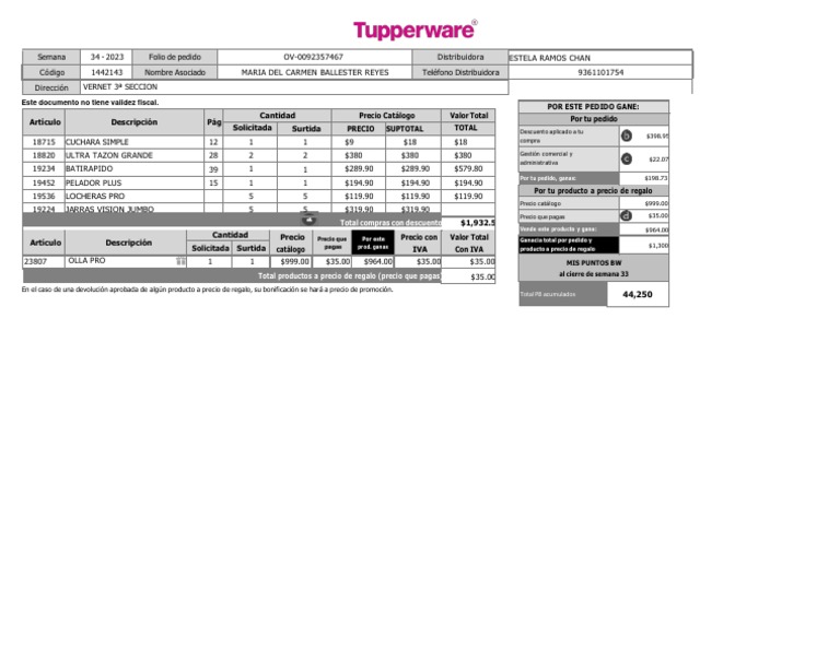 TUPPERWARE | PDF