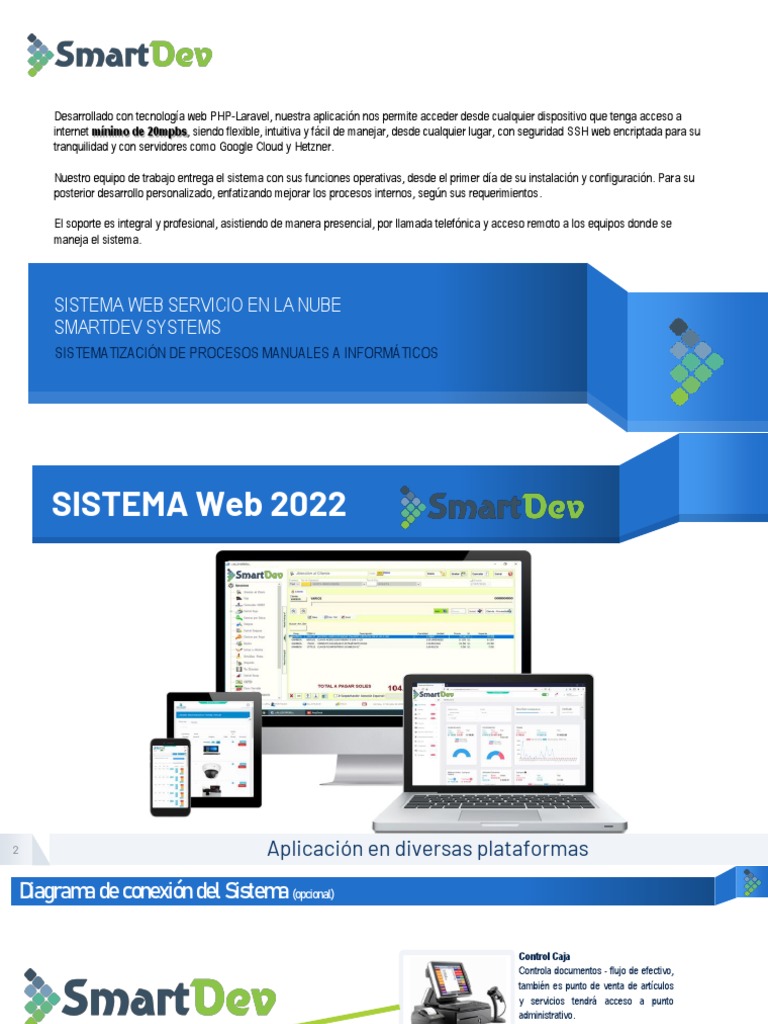 SmartDev_presentacion | PDF | Computación en la nube | Punto de venta