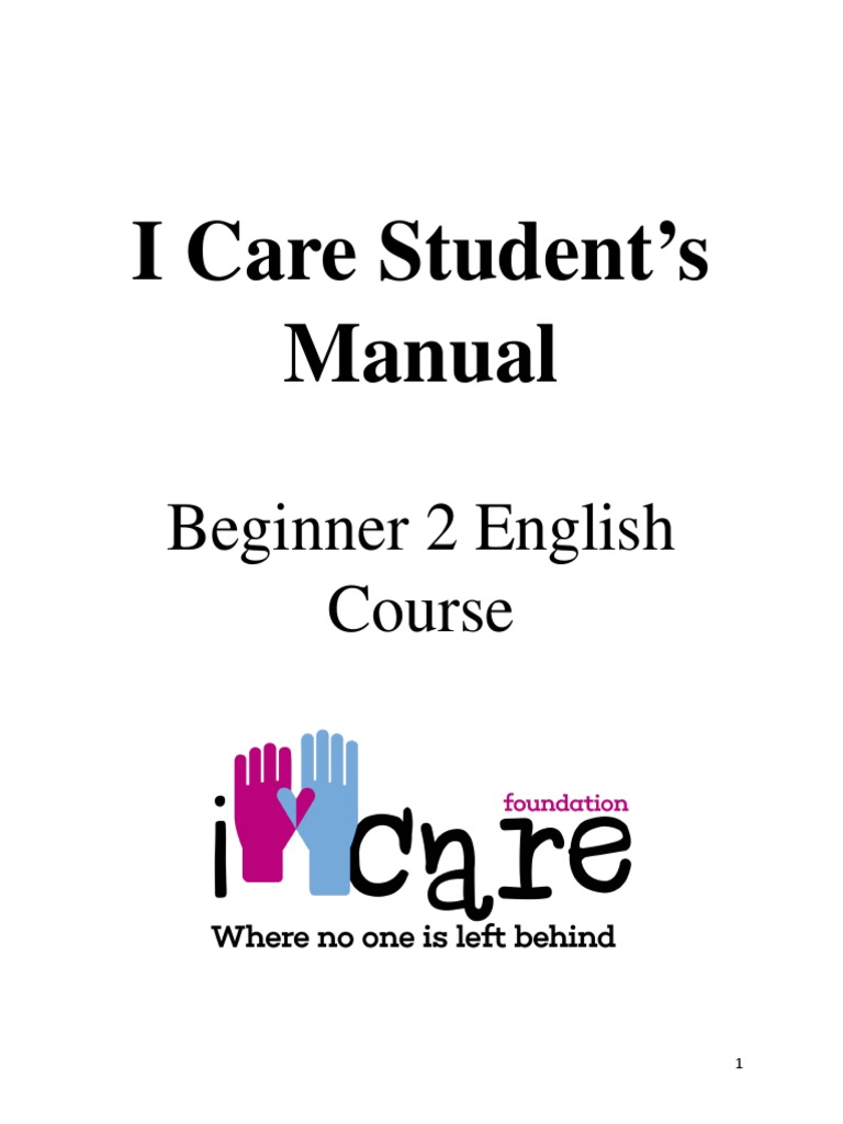 I Care Student's Manual Basic 2 | PDF | Question | Grammatical Tense