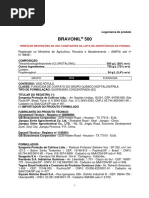 Reconil Bula | PDF | Embalagem e rotulagem | Agronomia