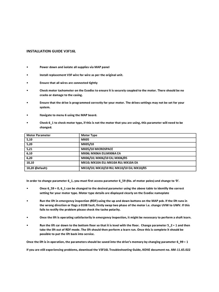 Installation Guide v3f16l | PDF