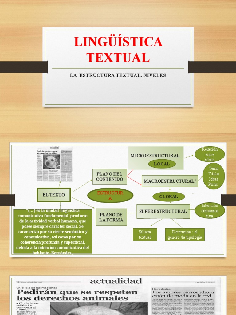Estructuras Textuales | PDF | Lingüística | Oración (Lingüística)