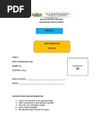 Grade 7 EMS Case Study - Term 1 - 2023 Memorandum | PDF