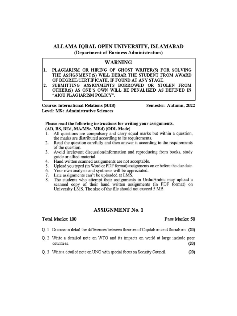 allama-iqbal-open-university-islamabad-warning-department-of