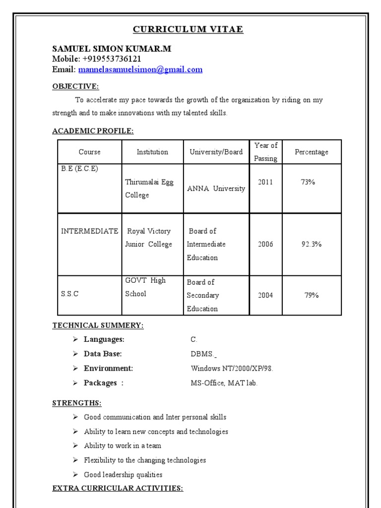 Sam Resume | PDF