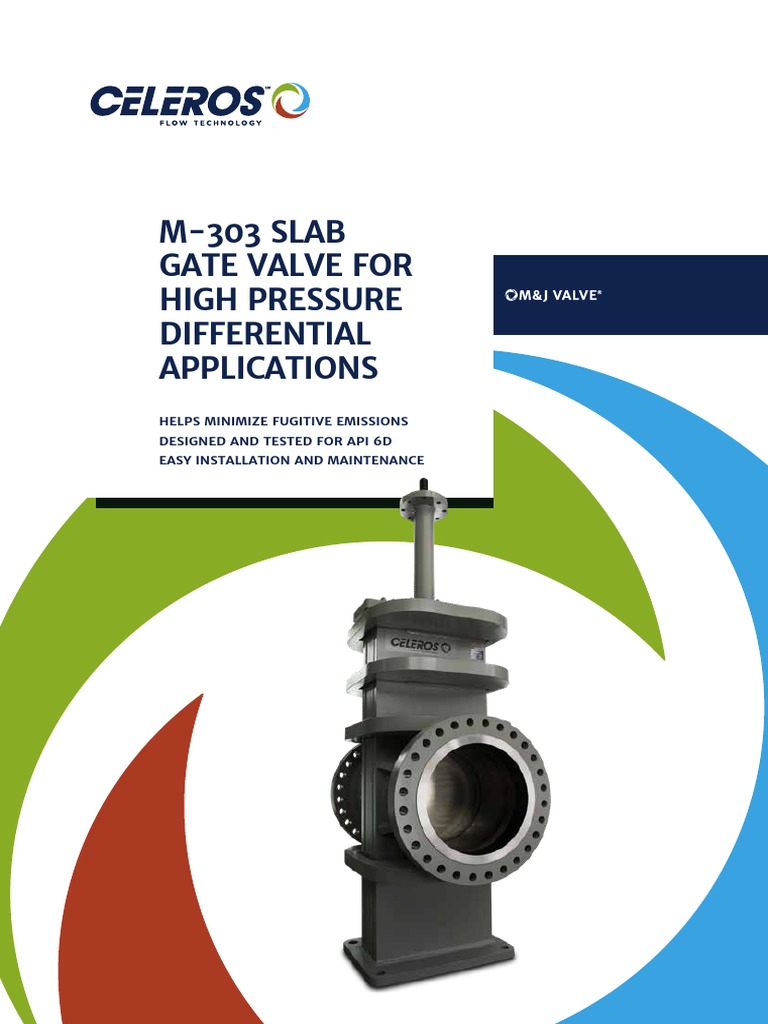 M-303 Slab Gate Valve Overview | PDF