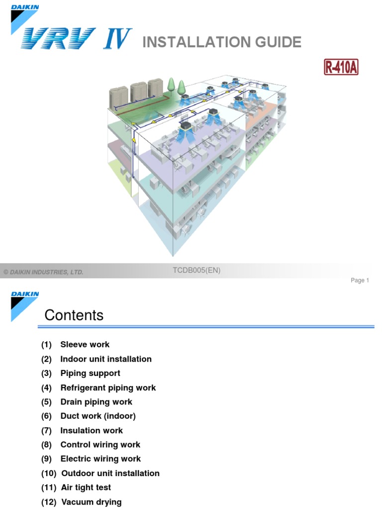 VRV Installation Guide @MechanicalEngineero | PDF | Pipe (Fluid ...