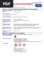 Msds-Trapos Contaminados | PDF | Contaminación | Agua