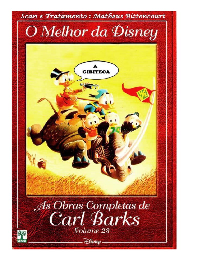 As Obras Completas de Carl Barks 023 2007 @classicos Disney | PDF As Obras Completas de Carl Barks 023 2007 @classicos Disney | PDF